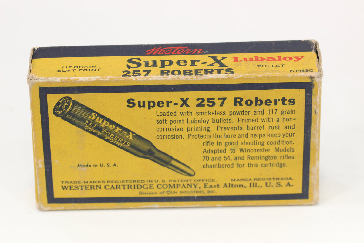 257 Roberts Ammo - Mixed Box - Vintage Box – pre64win.com