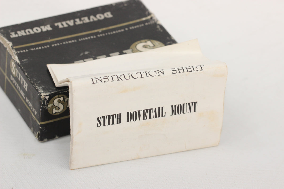 Stith 7/8" Two-Piece Scope Rings and Bases, with Box and Instructions ...