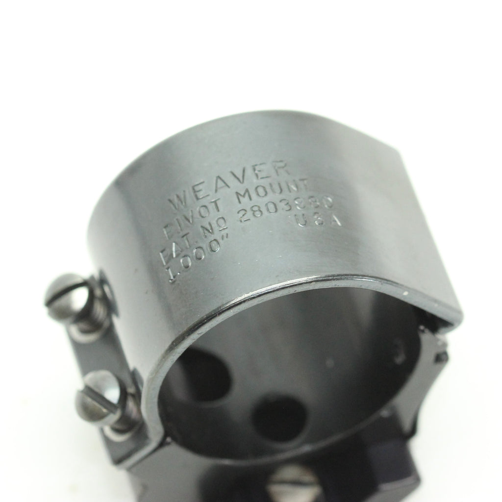 Weaver 1" Flip-Over Scope Rings – pre64win.com