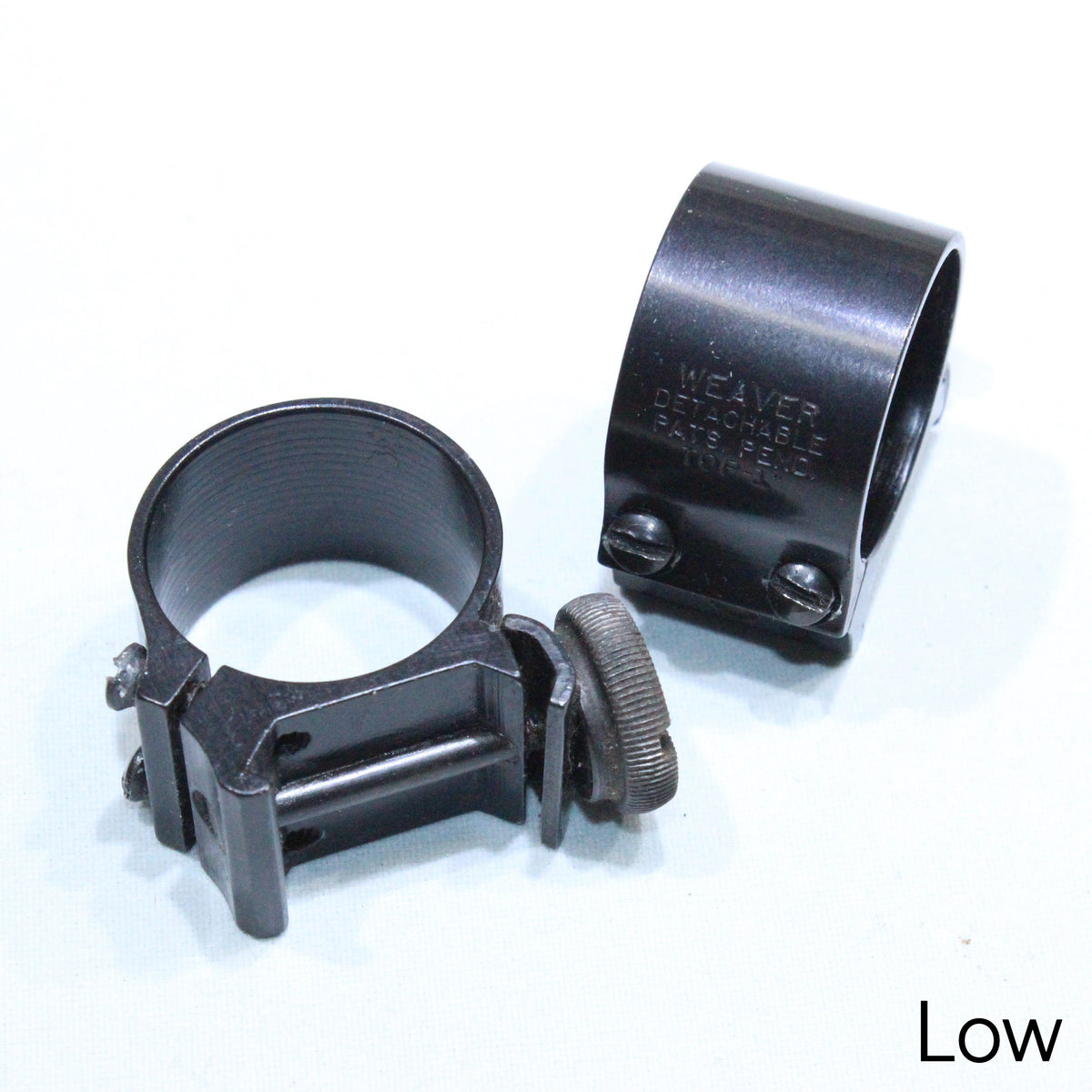 Weaver 1" Tip-Off Large Side-Screw Scope Rings – pre64win.com