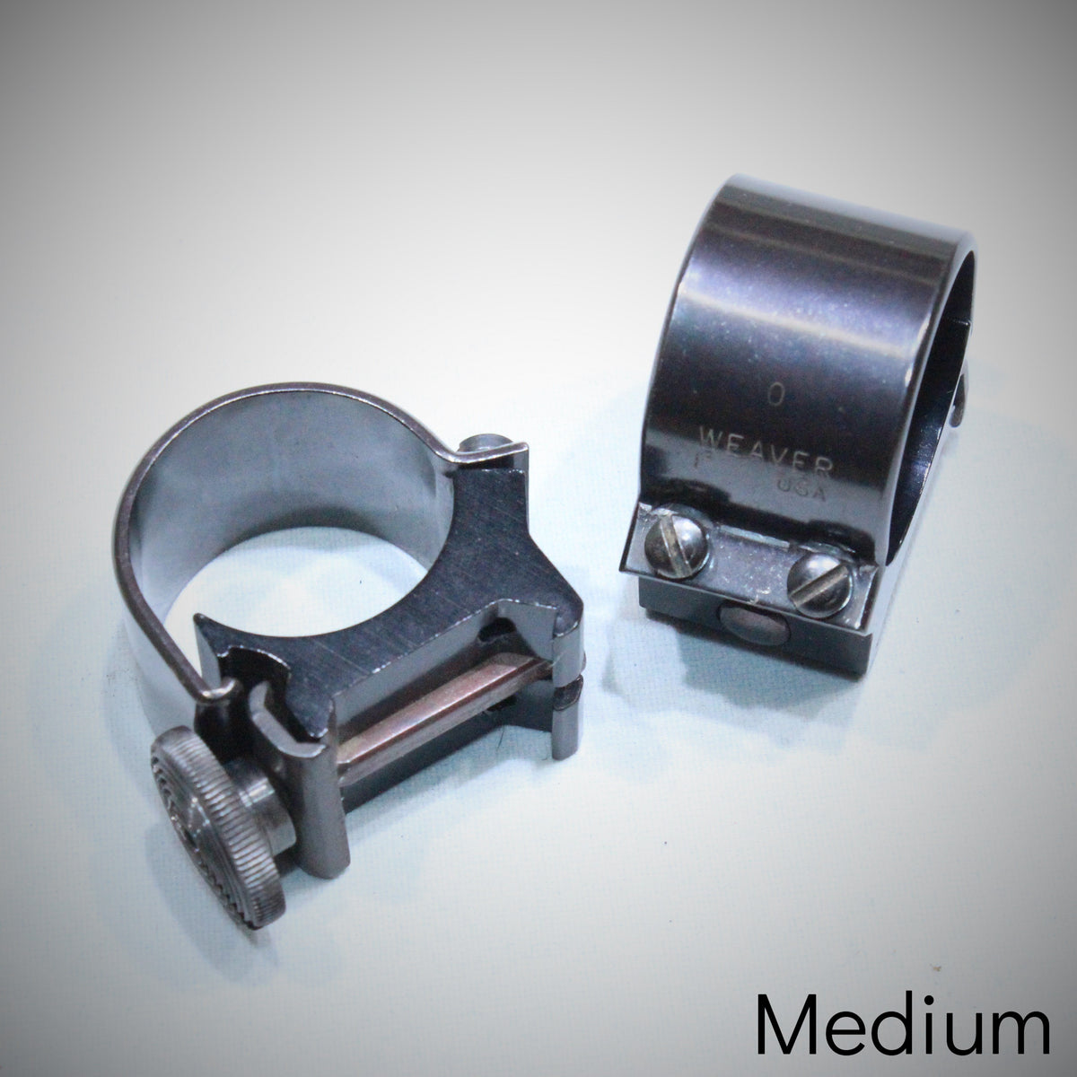 Weaver 1" Tip-Off Large Side-Screw Scope Rings – pre64win.com